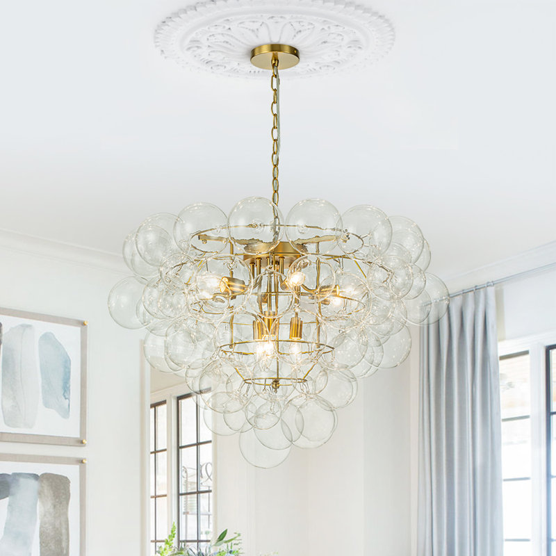 House of Hampton® Jorina 9 - Light Dimmable Chandelier | Wayfair